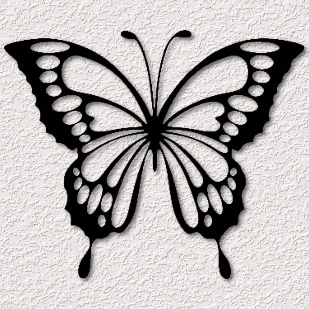 Butterfly Wall Art Butterflies Wall Decor Butterfly Garden - Etsy