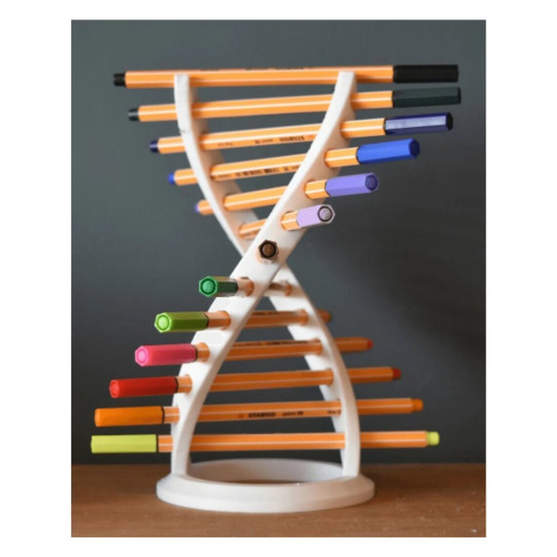 DNA Pen Holder Desk Organizer Pencil Holder - Etsy