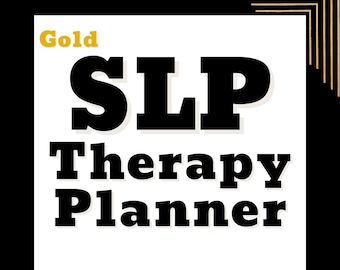 Speech Therapy Planner, Speech Planner, IEP Planner, SLP Planner ...