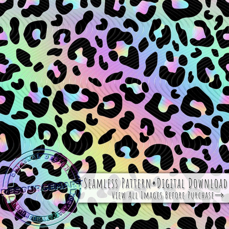 Pastel Leopard Print - Etsy