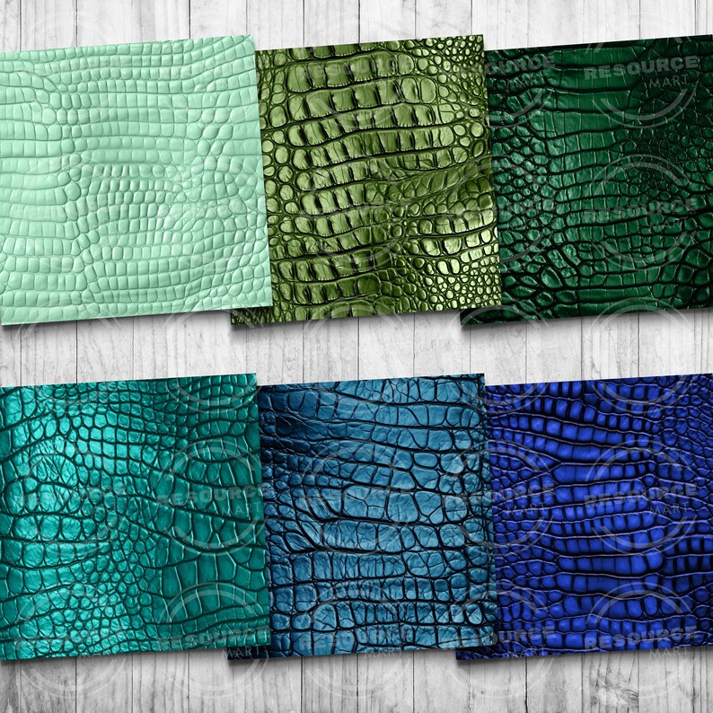Seamless Crocodile Digital Paper, Luxury Leather Texture, Scrapbook ...