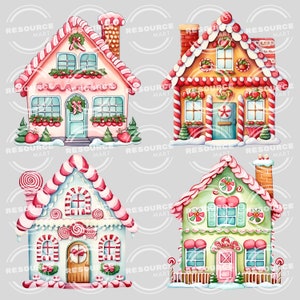 Christmas Gingerbread House Clipart Transparent PNG, Xmas Winter Clip ...