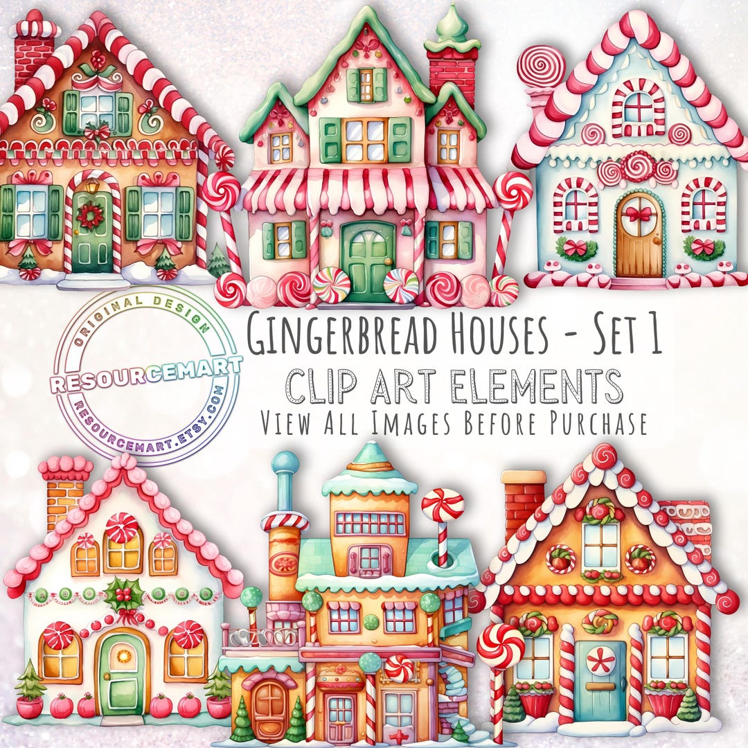 Christmas Gingerbread House Clipart Transparent PNG, Xmas Winter Clip ...