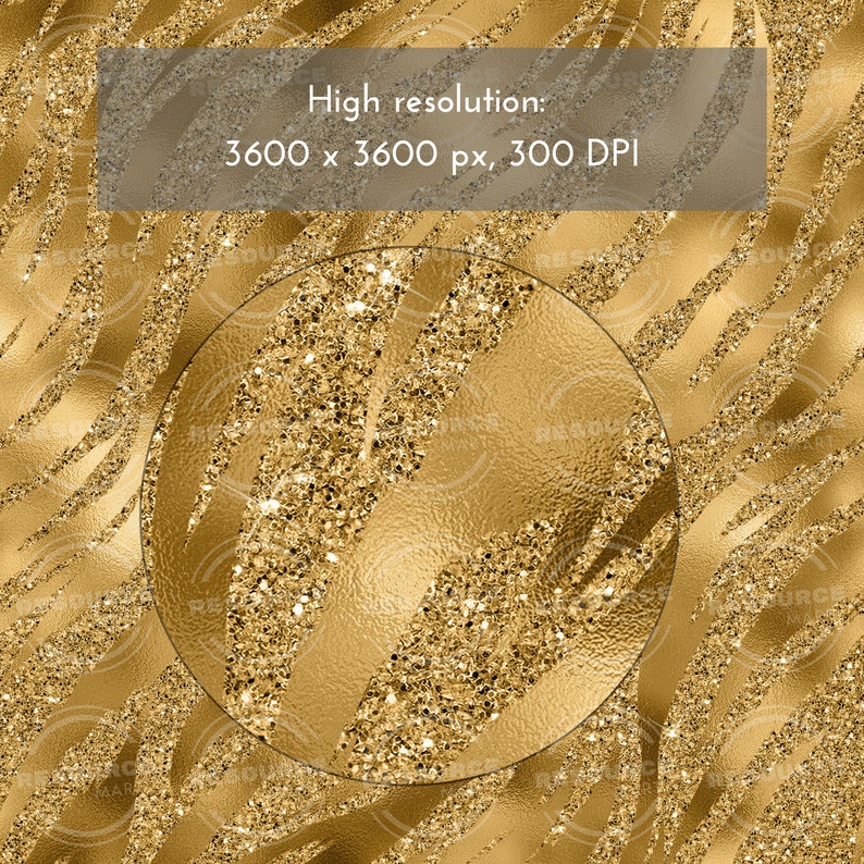 Luxury Glam Digital Paper Gold Scrapbook Paper Printable - Etsy