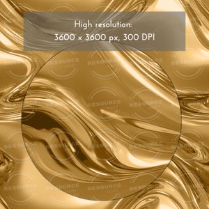 Seamless Liquid Gold Digital Paper, Scrapbook Paper, Journal ...