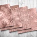 Luxury Glam Digital Paper Rosegold Printable Scrapbook Paper Seamless ...