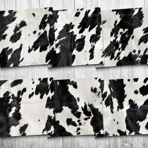 Seamless Cowhide Digital Paper, Scrapbook Paper, Tileable Leather ...