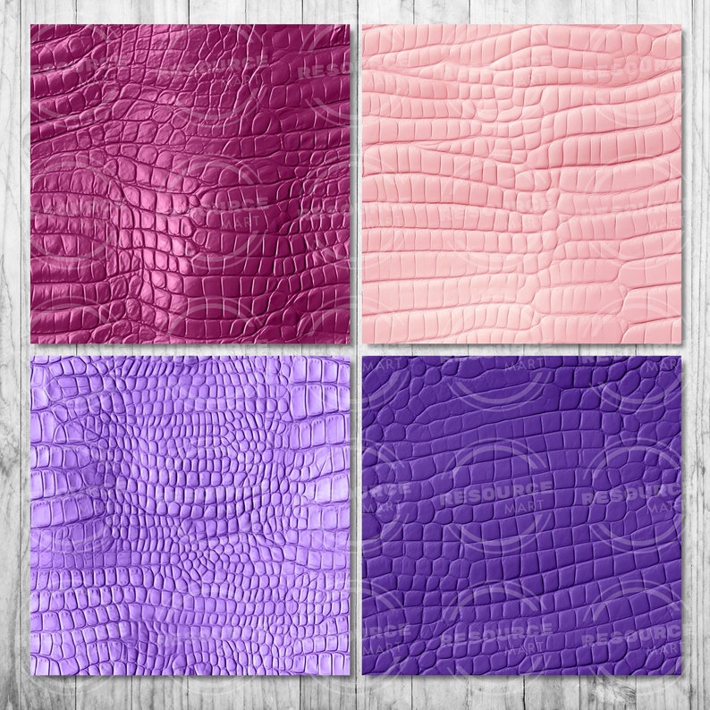 Seamless Crocodile Digital Paper, Luxury Leather Texture, Scrapbook ...