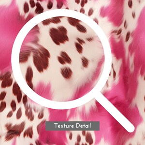 Seamless Pink Cowhide Digital Paper, Scrapbook, Tileable Leather ...