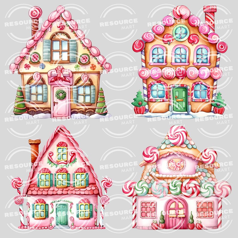 Christmas Gingerbread House Clipart Transparent PNG, Xmas Winter Clip ...