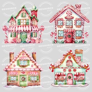 Christmas Gingerbread House Clipart Transparent PNG, Xmas Winter Clip ...