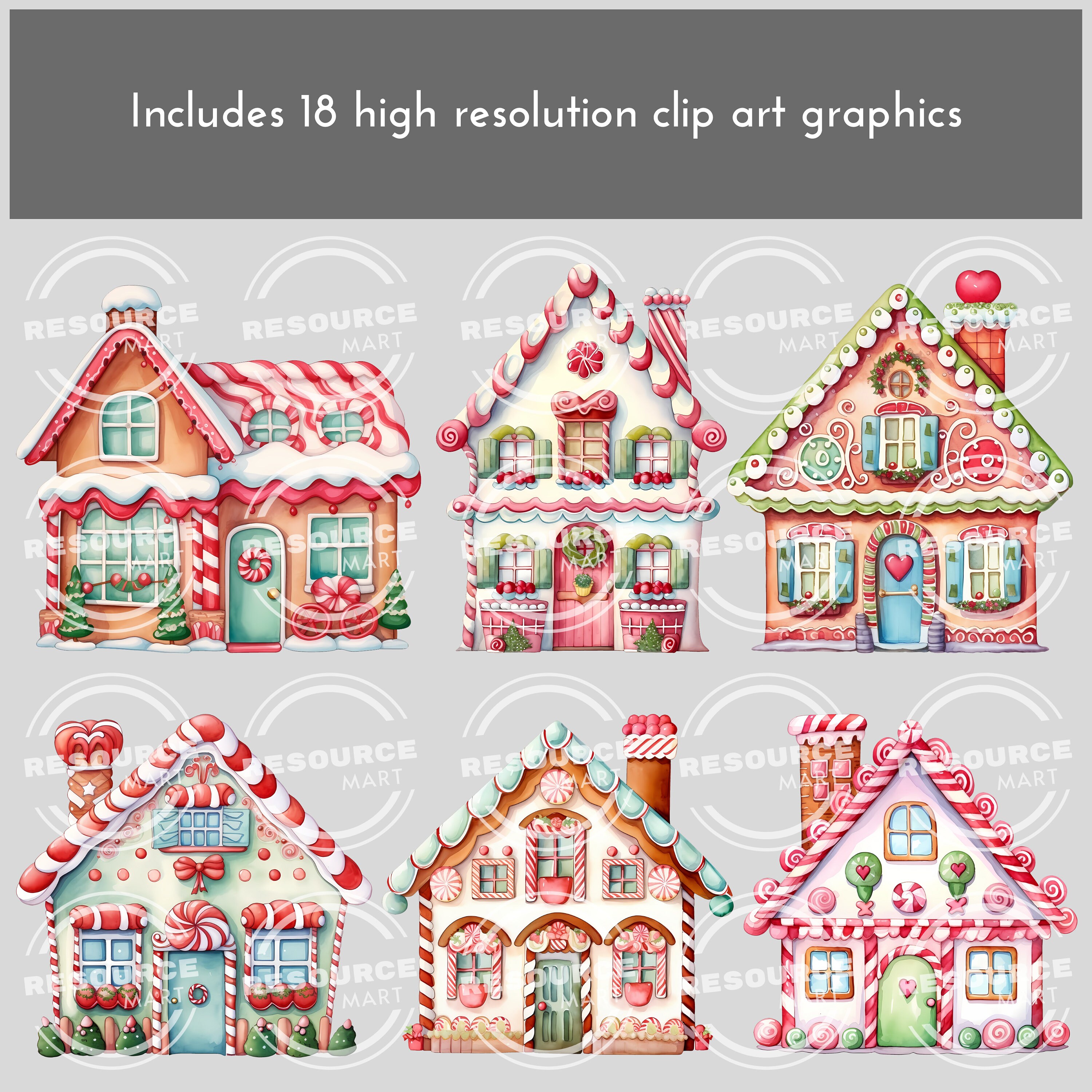Christmas Gingerbread House Clipart Transparent PNG, Xmas Winter Clip ...