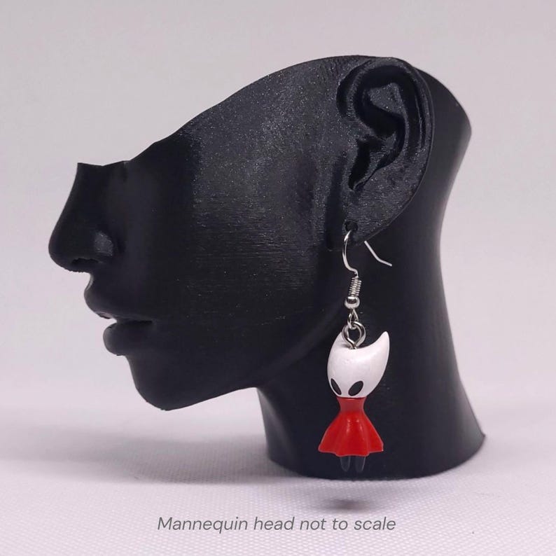 Hollow Knight Silksong Inspired Earrings+necklace Set Knight, Grub, and ...