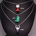 Hollow Knight Silksong Inspired Earrings+necklace Set Knight, Grub, and ...