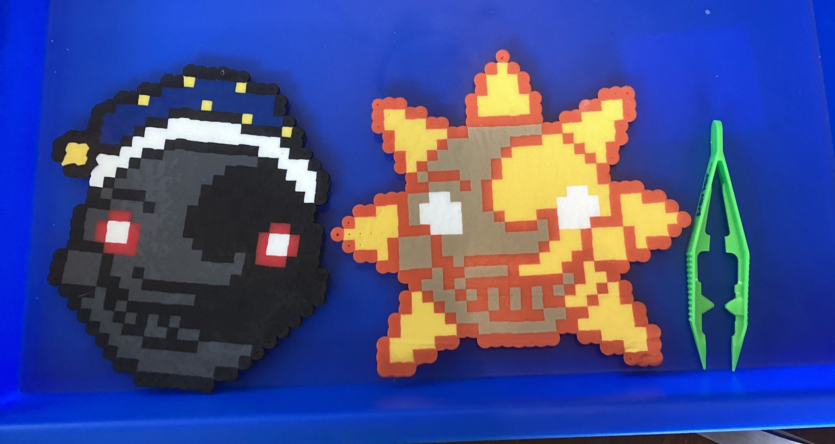 FNAF Sun and Moon Perler Beads - Etsy
