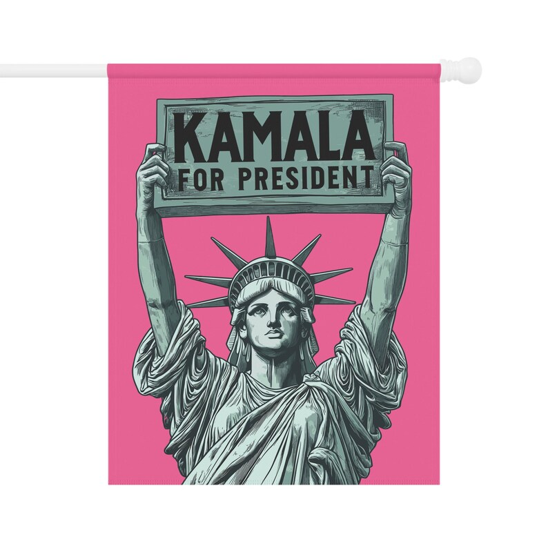 Kamala Harris, Statue of Liberty 2024 - Garden & House Banner - Etsy