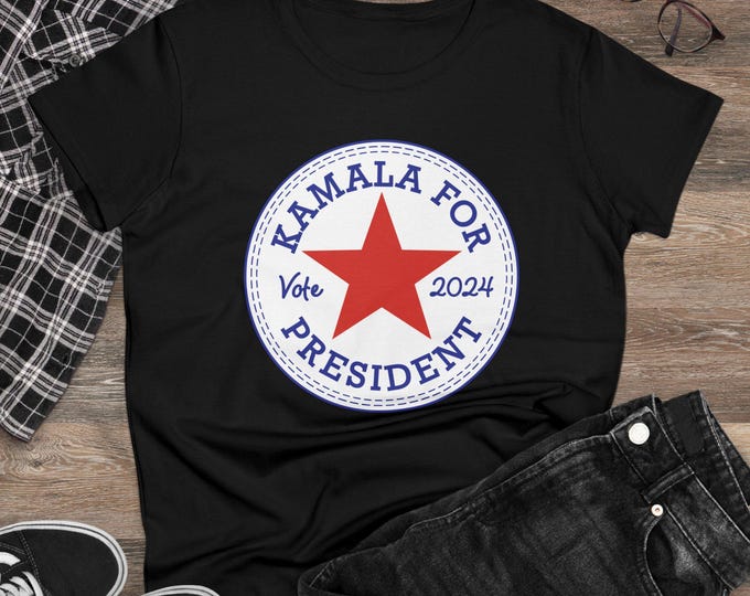 Kamala Harris for President 2024 Round Vinyl Bumper Stickers - Etsy