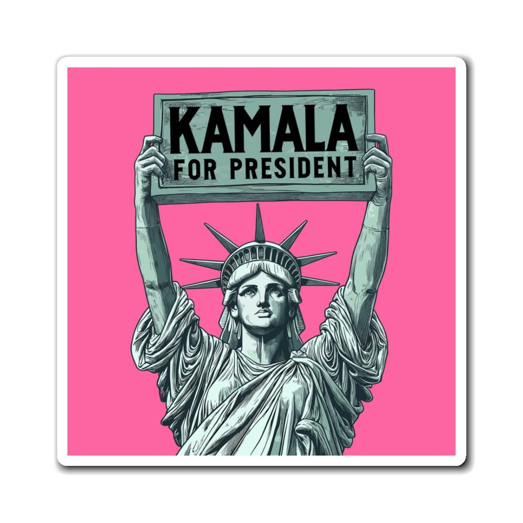 Statue of Liberty for Kamala Harris for President 2024 Custom Magnet ...