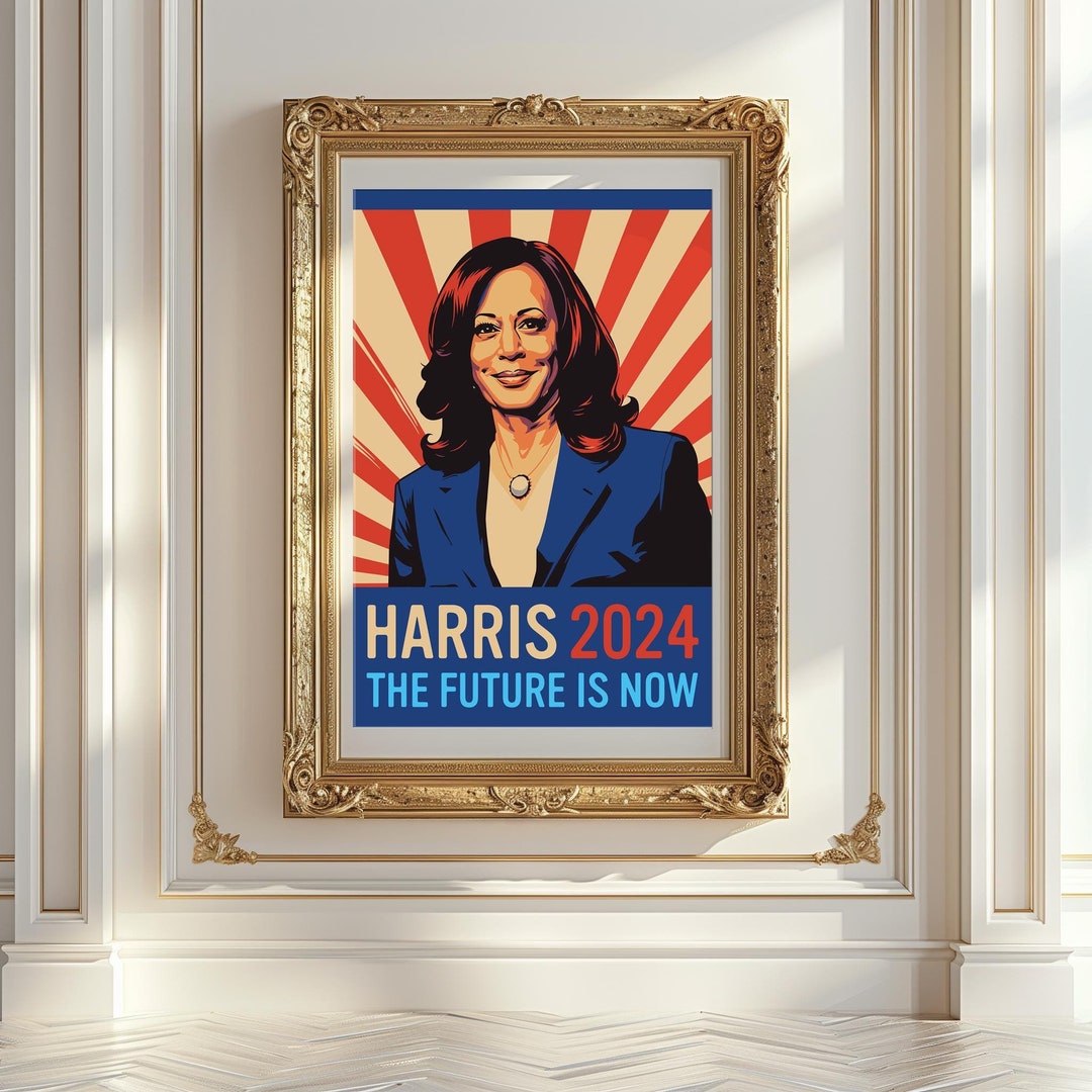 Kamala Harris 2024 Matte Vertical Posters - Etsy