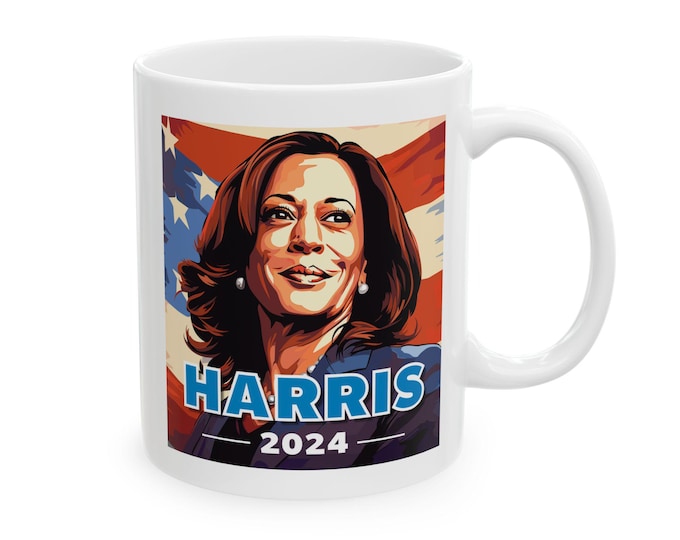 Kamala Harris for President 2024 Round Vinyl Bumper Stickers - Etsy