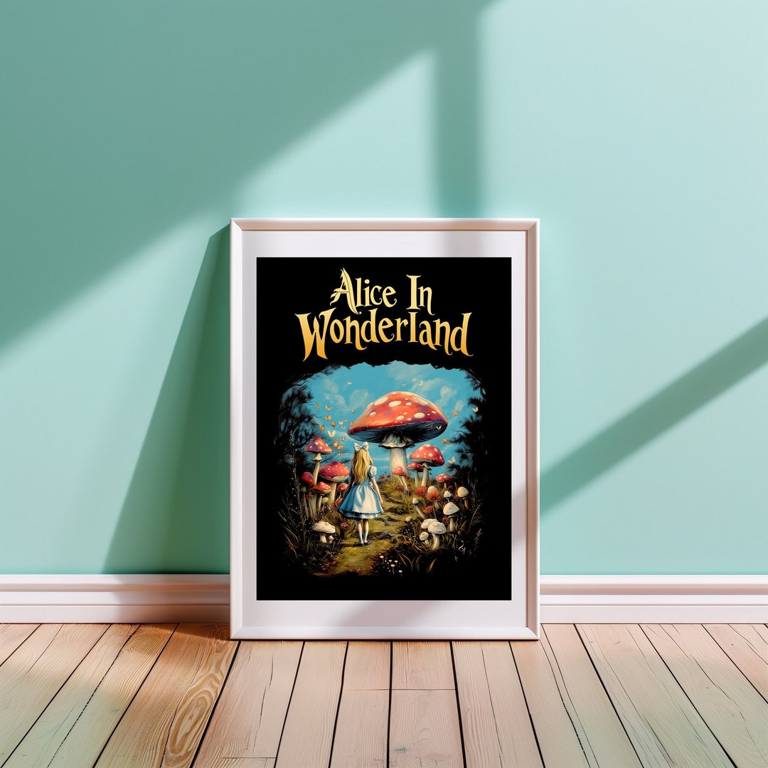 Alice in Wonderland - Poster 16x20 - Etsy
