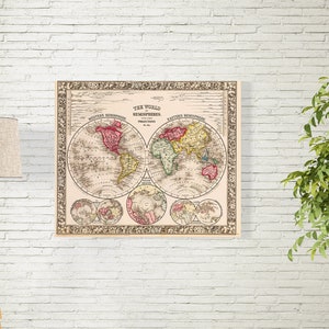 Printable Vintage Map, Anticue Wall Art,old Map,antique Maps,wall Art ...