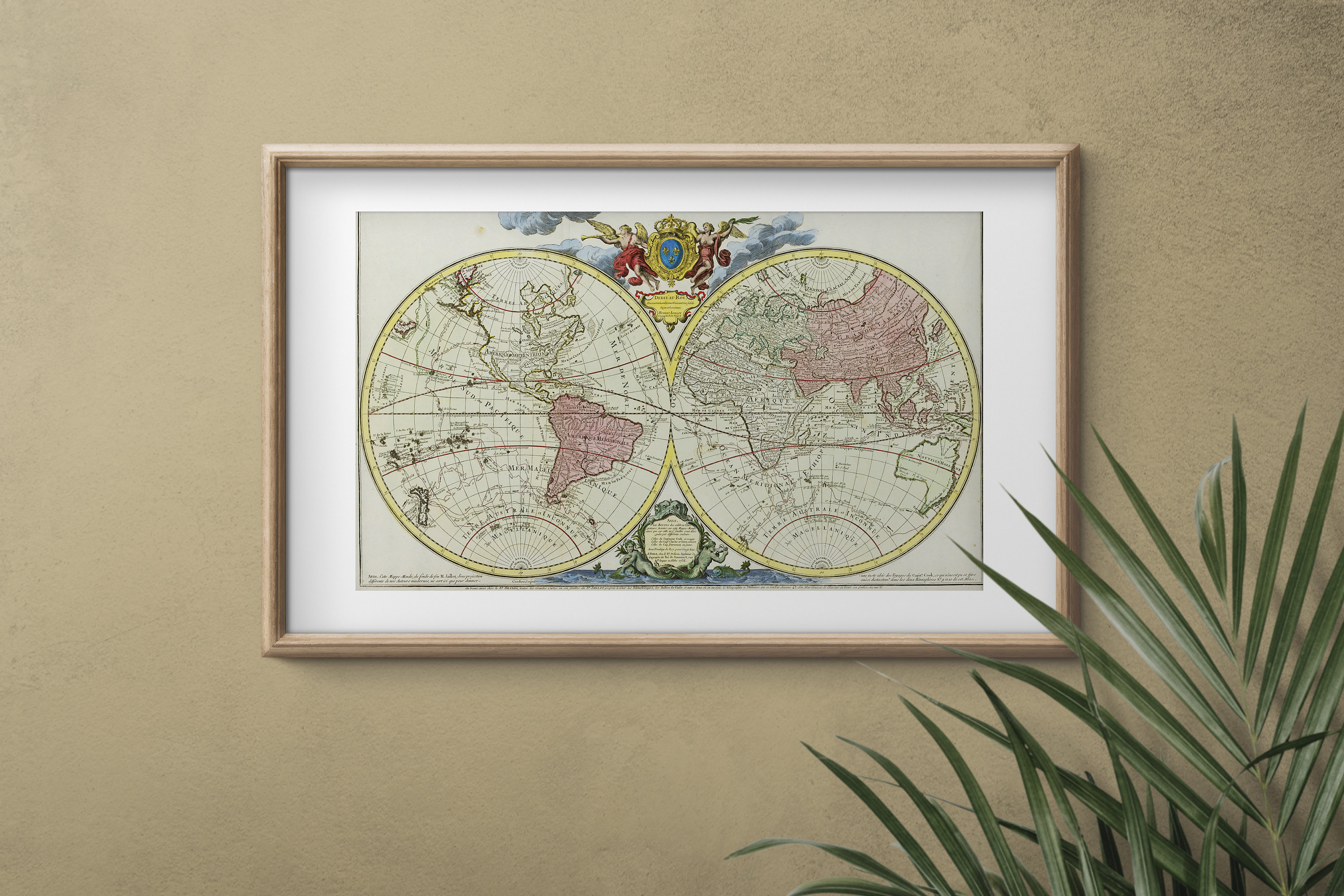 Printable Vintage Map, Anticue Wall Art,old Map,antique Maps,wall Art ...