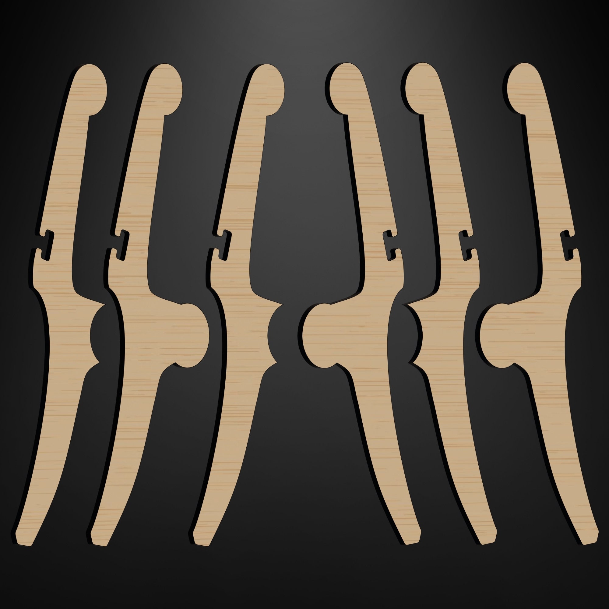 Laser Cut Clamping Clamp Spring Clamps Small-medium-large - Etsy