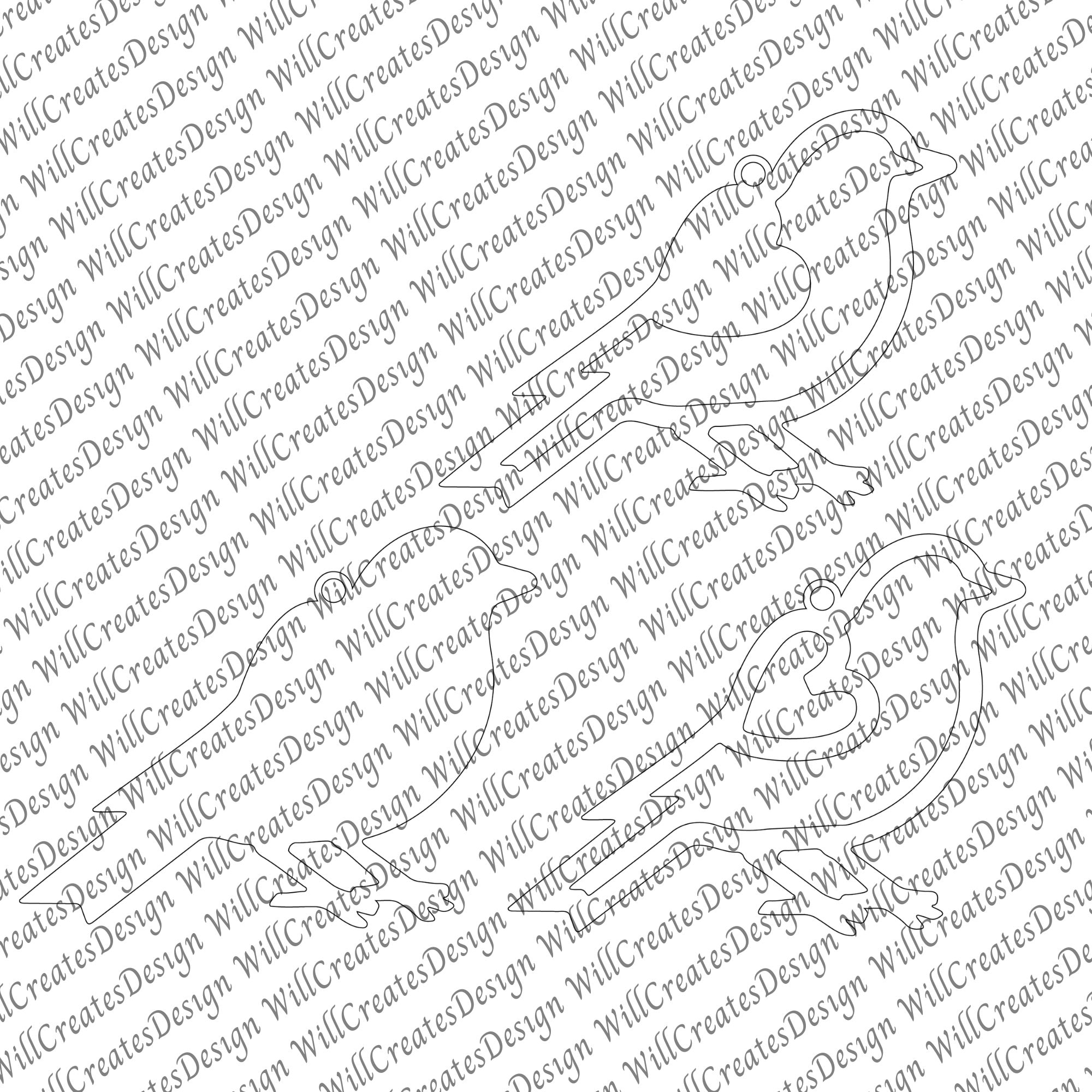 Robin Ornament Gift Laser Cut, Laser Cut Files, Robin Ornament, in ...