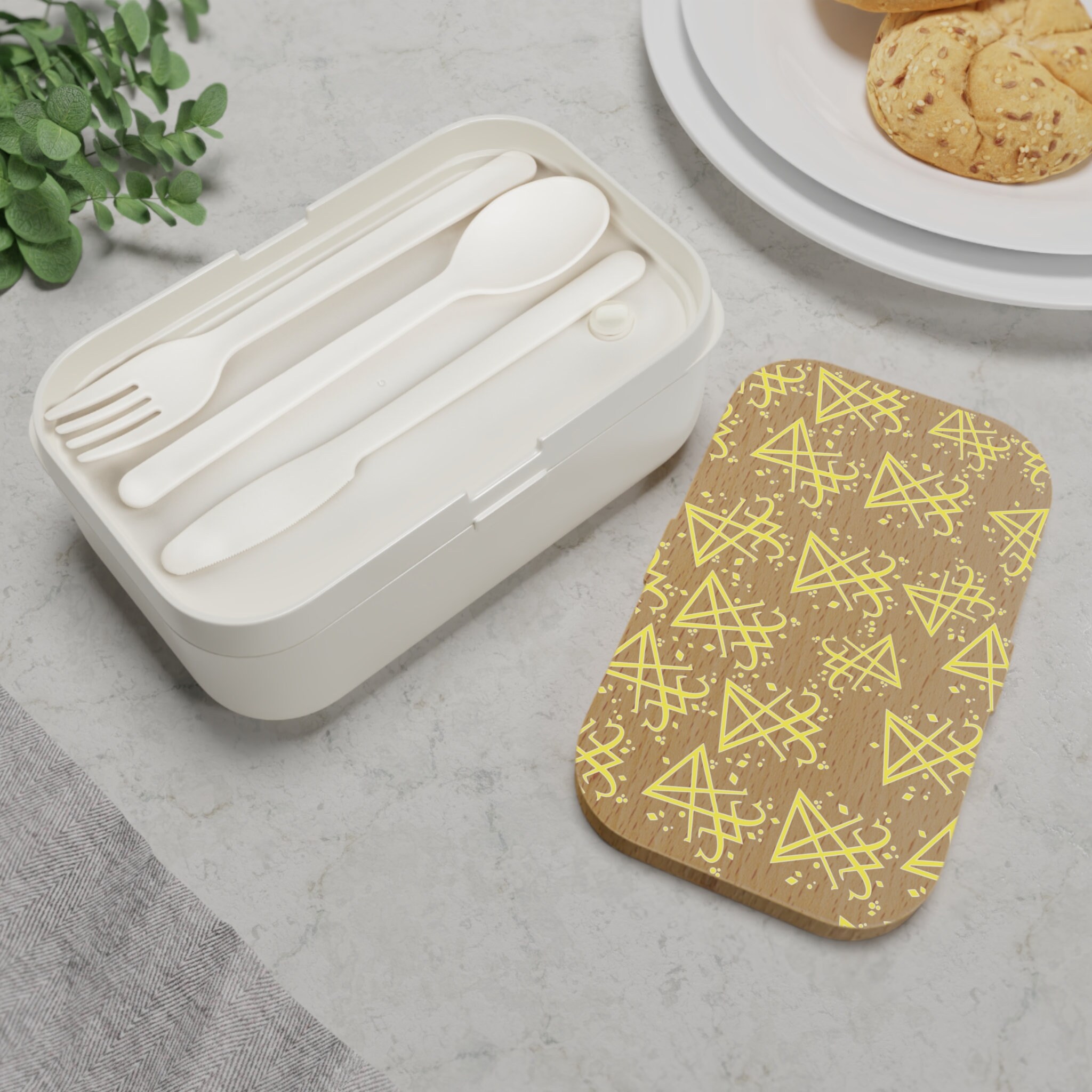 Lucifer Sigil Bento Lunch Box - Etsy