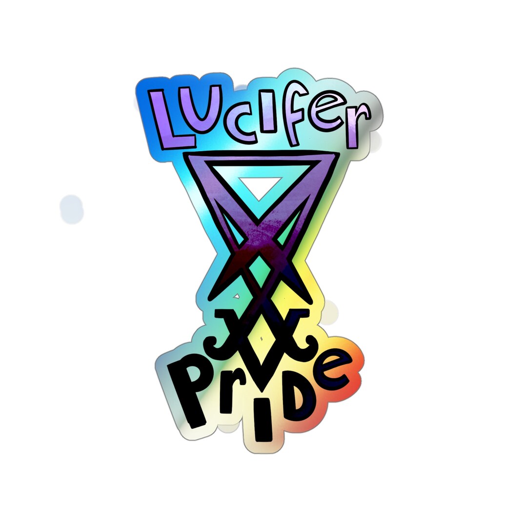 Seven Deadly Sins Lucifer Prince of Pride Holographic Sticker - Etsy