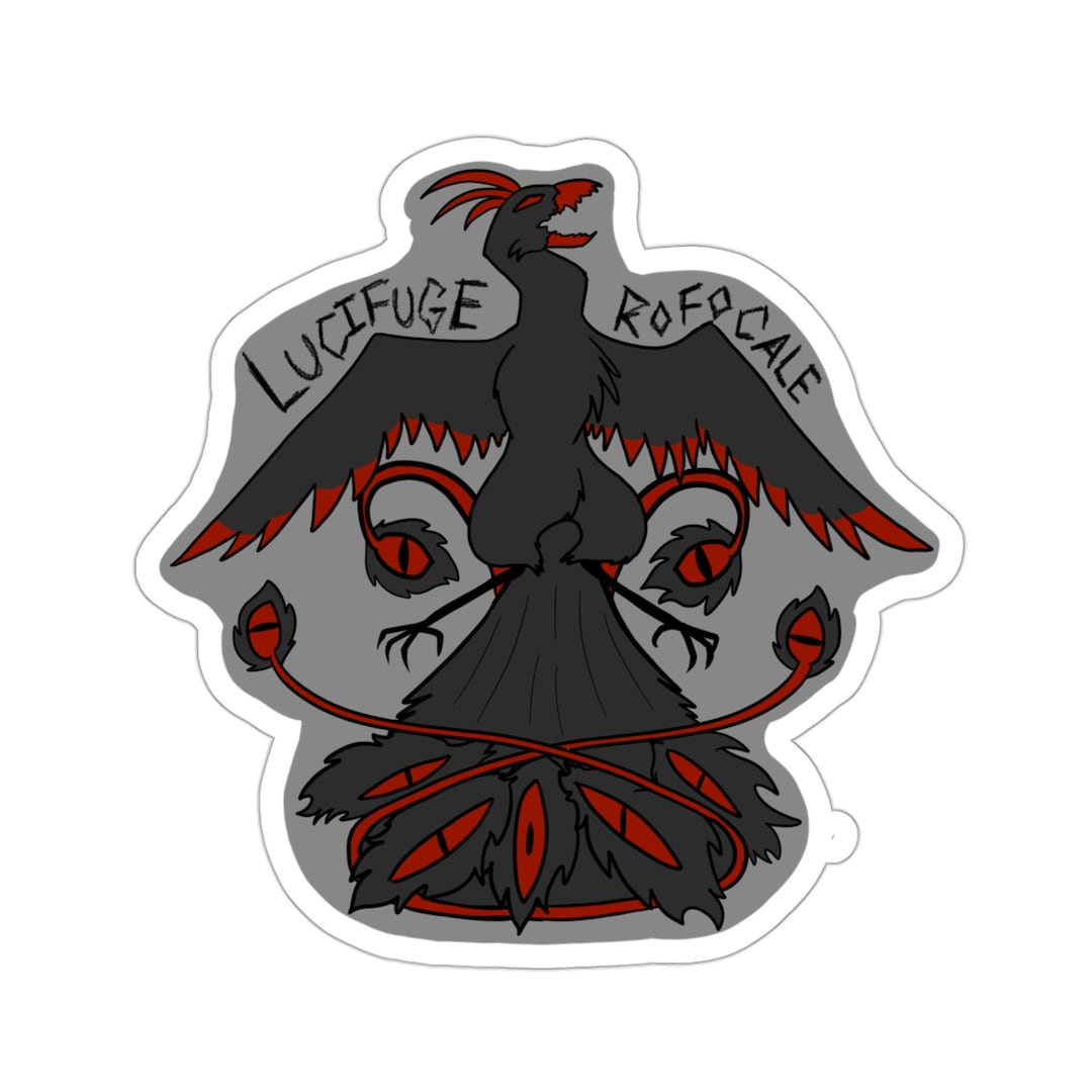 Occultimals Demon Sticker- Lucifuge Rofocale - Etsy
