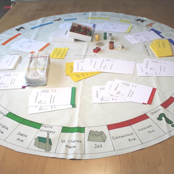 Board Game Fabric - Etsy