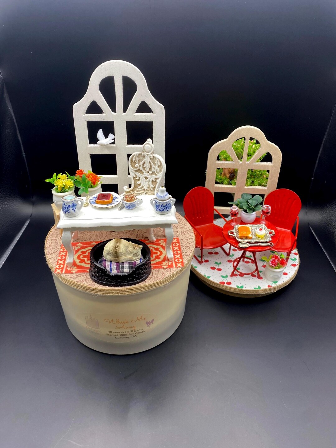 Large Garden Party Candle Table Centerpiece Candle Housewarming Gift ...