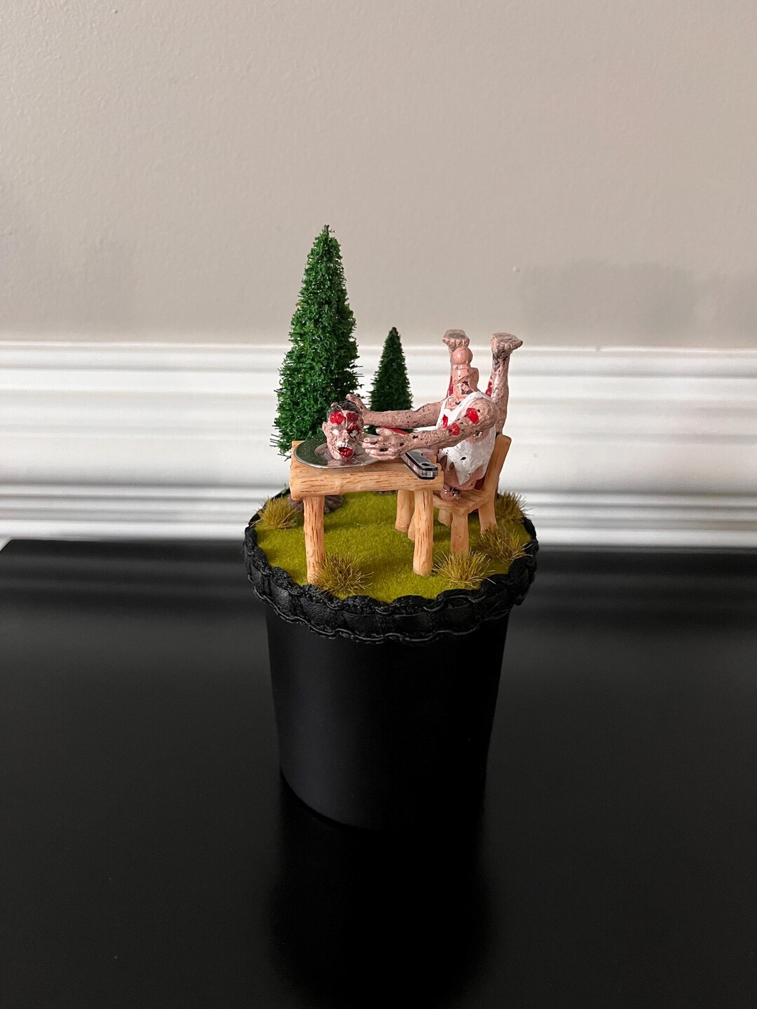 Zombie Candle, Scary Movie Themed Decor, Spooky Season Gag Gift ...