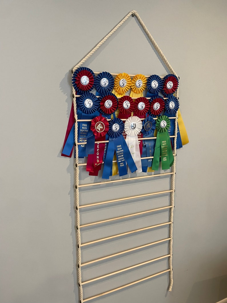 Dog Ribbon Wall Display - Holds 72 Ribbons - Etsy