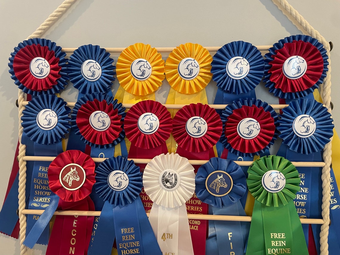 Dog Ribbon Wall Display - Holds 72 Ribbons - Etsy