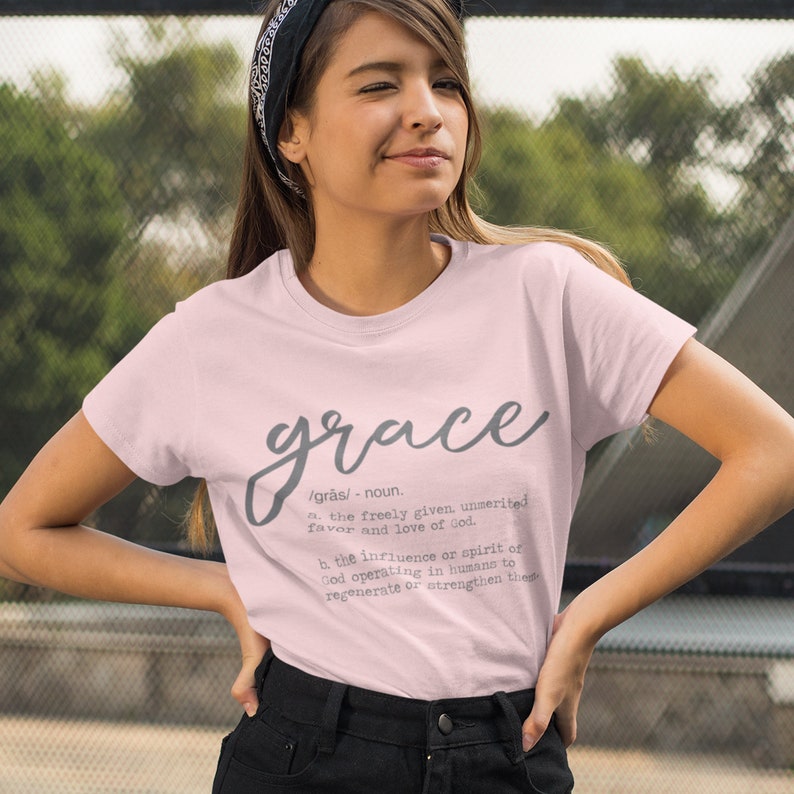 Grace T-shirt Grace Tshirt Grace T Shirt for Women Christian Shirt for ...