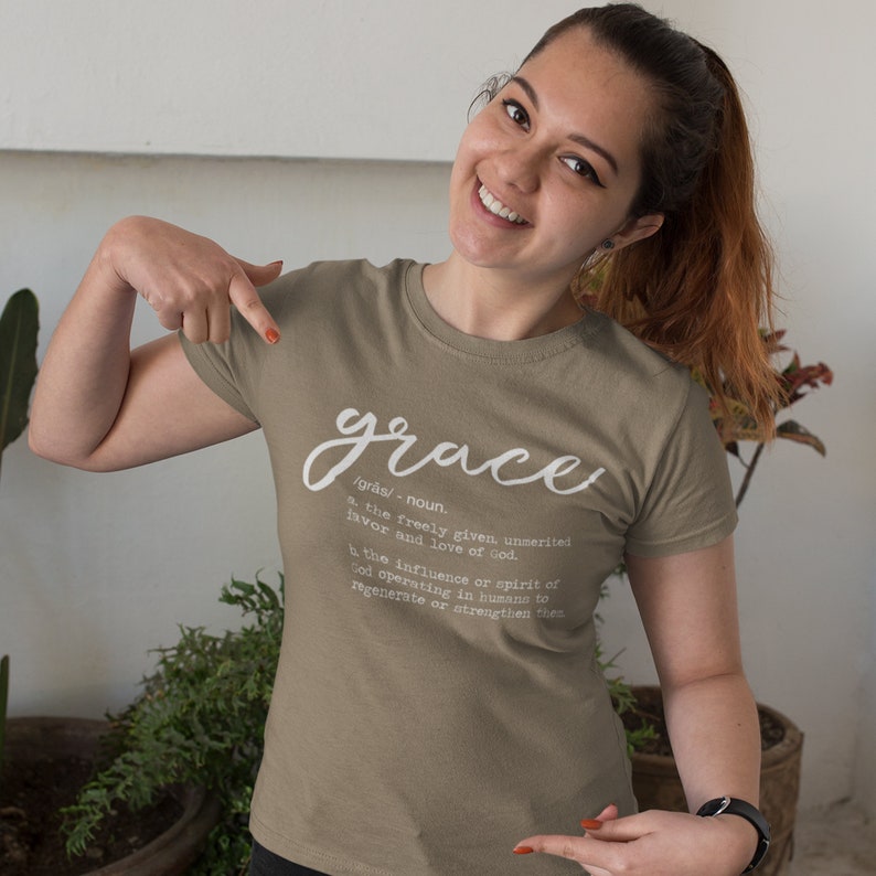 Grace T-shirt Grace Tshirt Grace T Shirt for Women Christian Shirt for ...