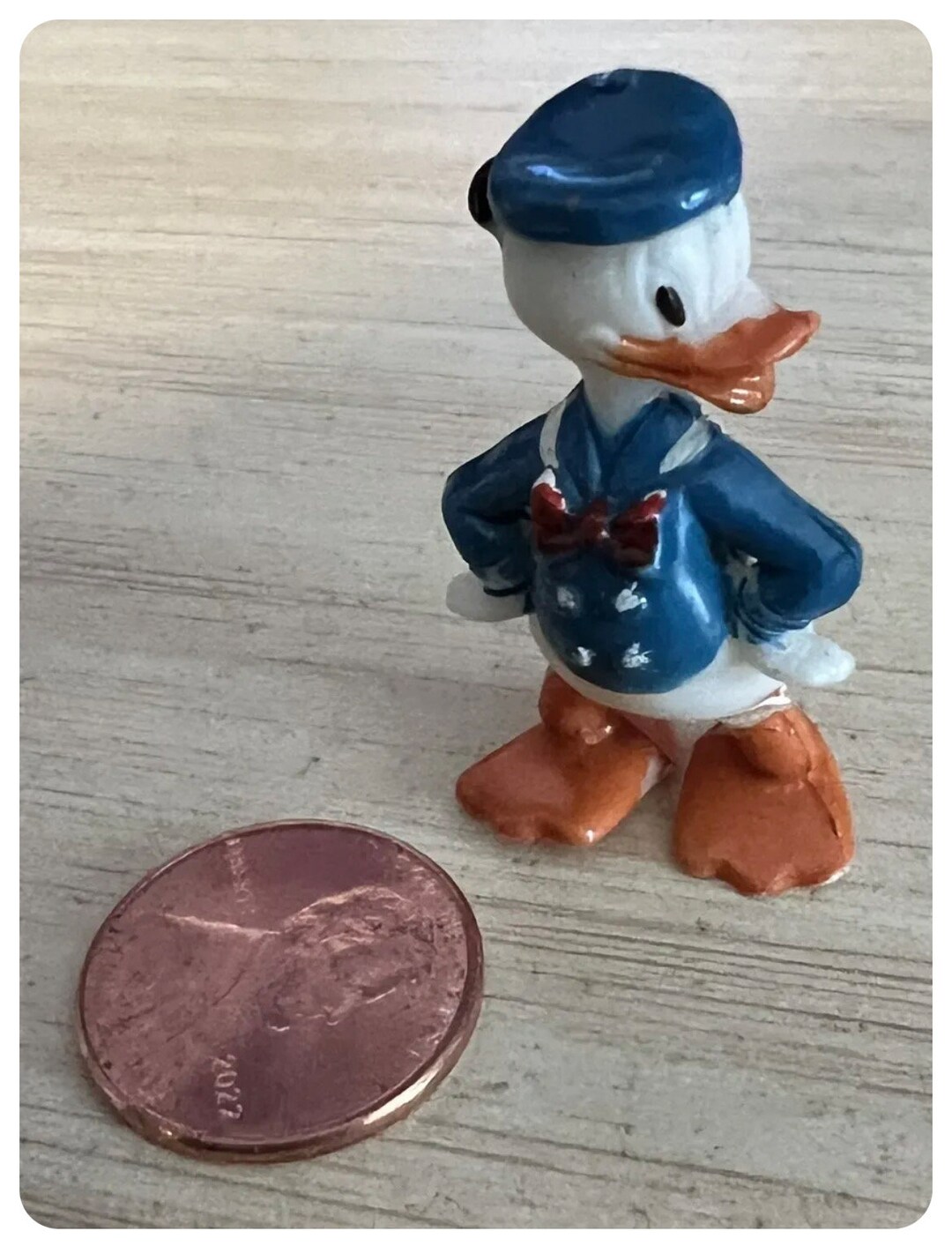 Vintage Disneykins by Marx DONALD DUCK Elegant Miniatures - Etsy