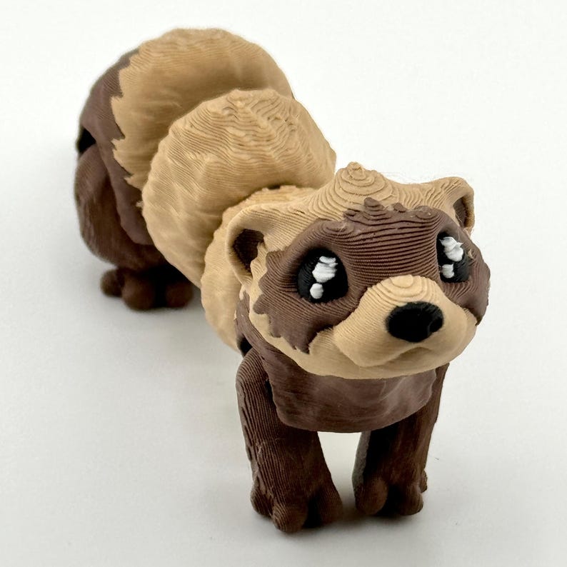Slicemeh - 3D Printed Mini Ferret by Matmire Makes - Etsy