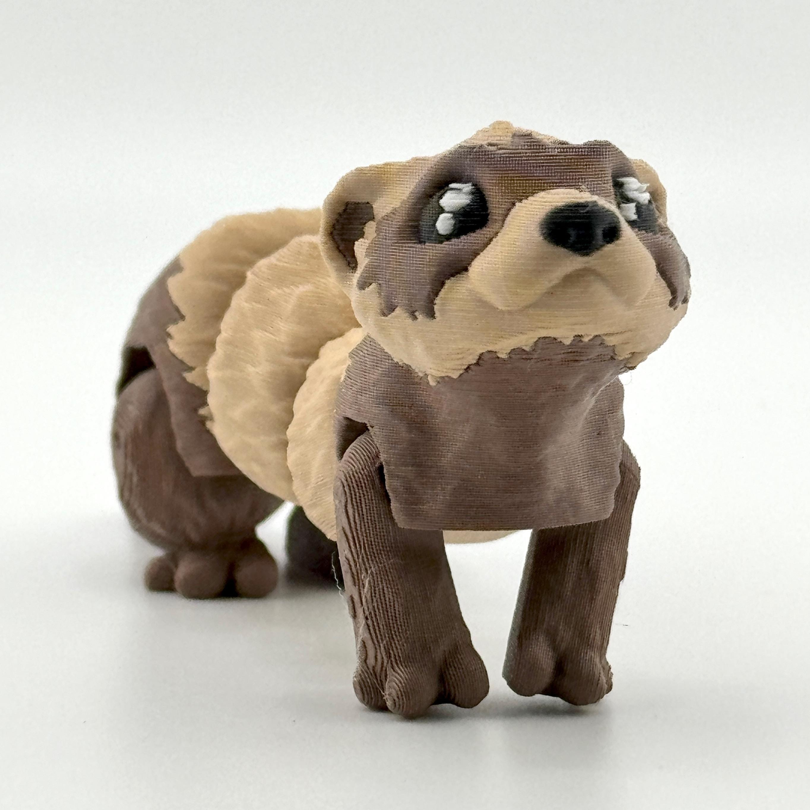 Slicemeh - 3D Printed Mini Ferret by Matmire Makes - Etsy