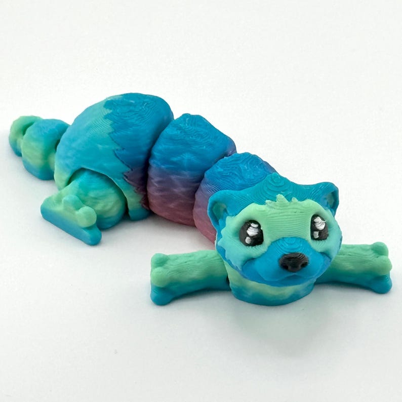 Slicemeh - 3D Printed Mini Ferret by Matmire Makes - Etsy