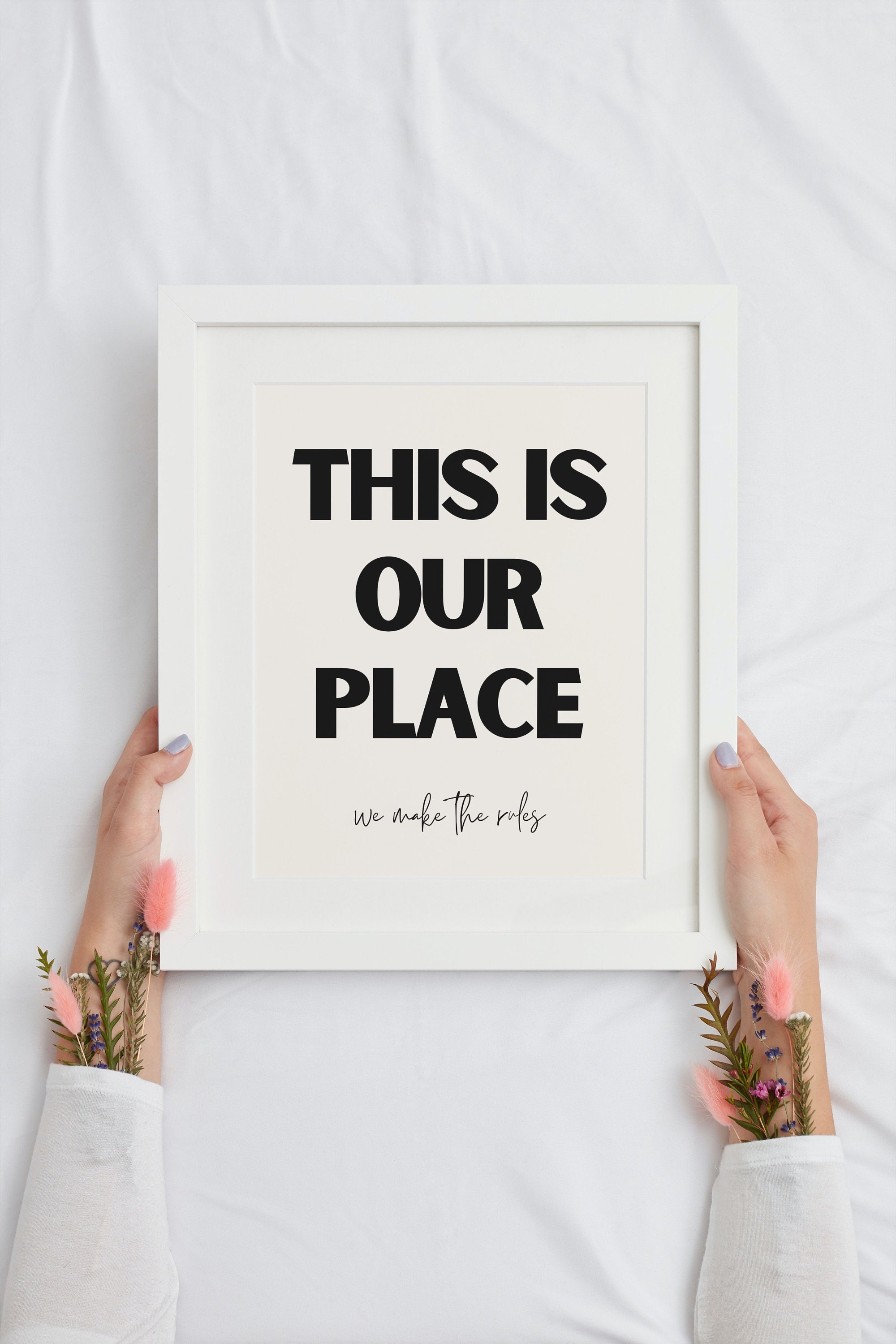 Taylor Swift 'this is Our Place' Lyrics Poster Digital Download: We ...