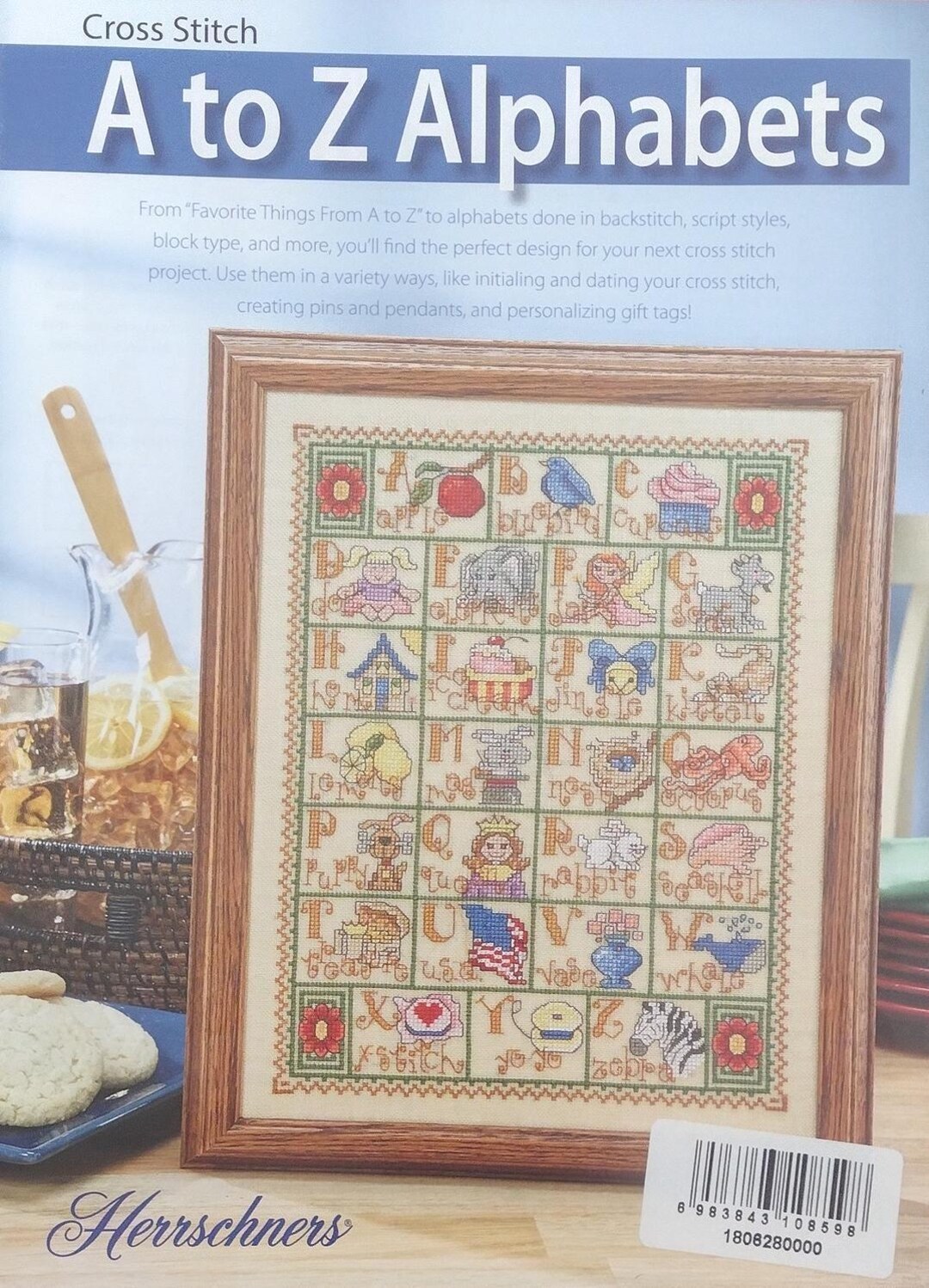 Classic A to Z Alphabets Cross Stitch Designs by Herrschners - Etsy