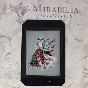 Victorian Winter White Santa (MD-100) Cross Stitch Design by Mirabilia ...
