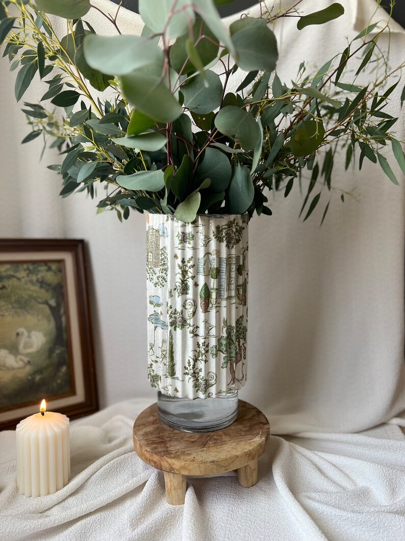 Vase Floral Vase Unique Vases Statement Vase Vases for Tablescapes - Etsy