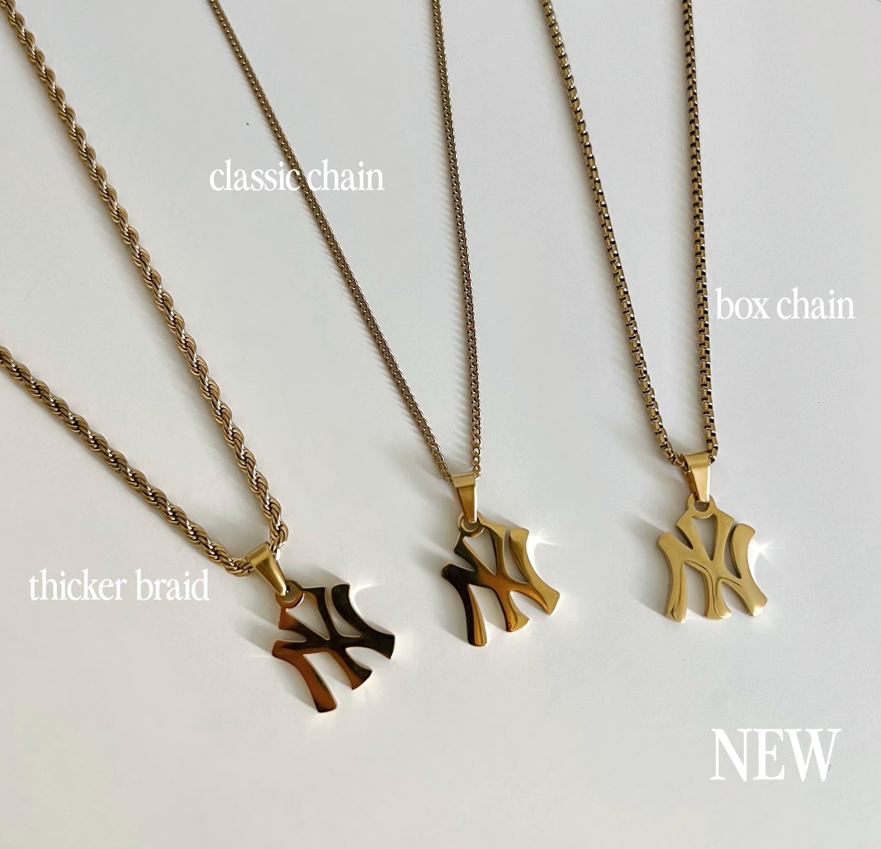 Waterproof NY Necklace Chain Options | New York Necklace | Street Style ...