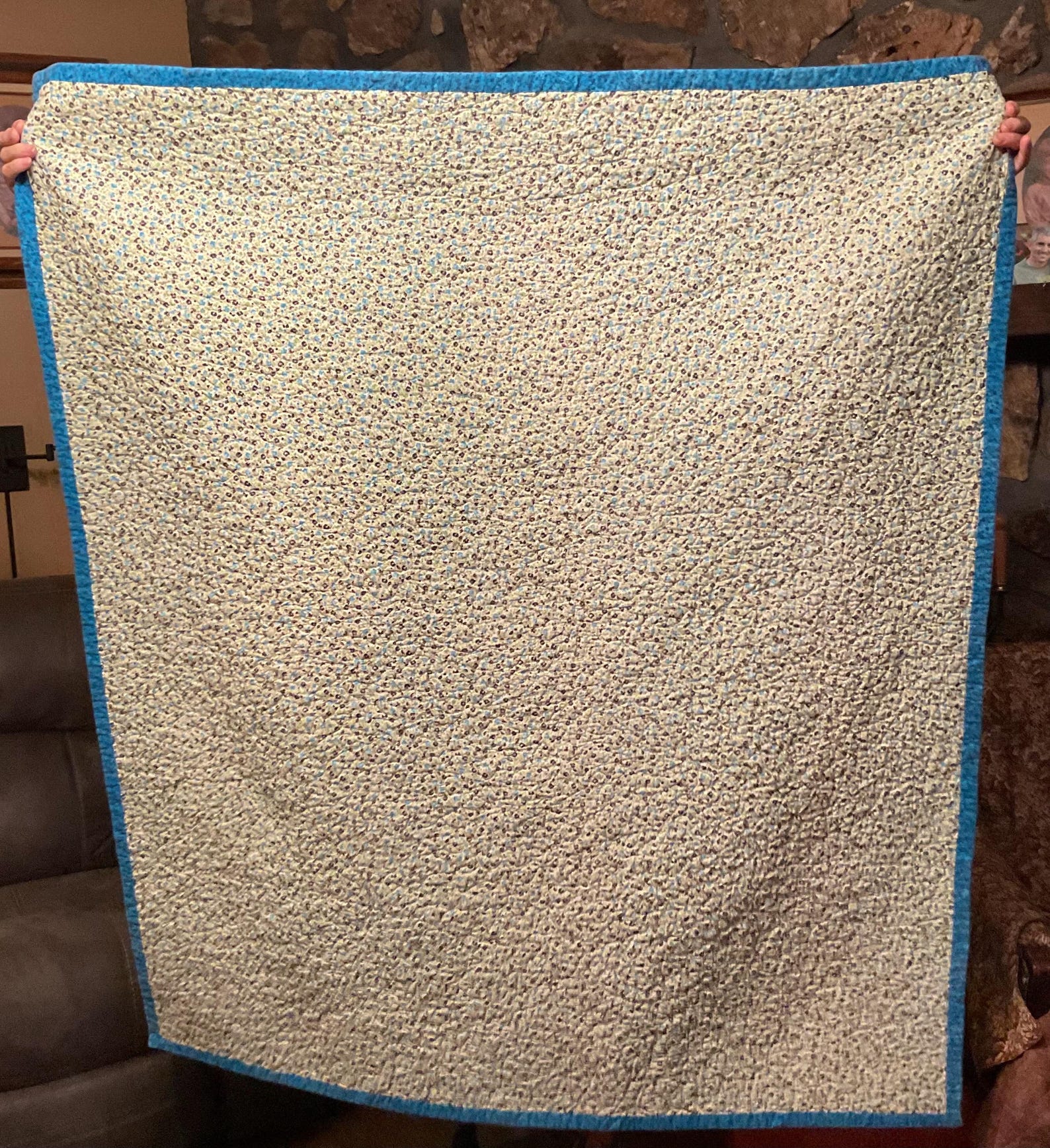 I SPY Shadow Boxes Quilted Throw, Handmade - Etsy