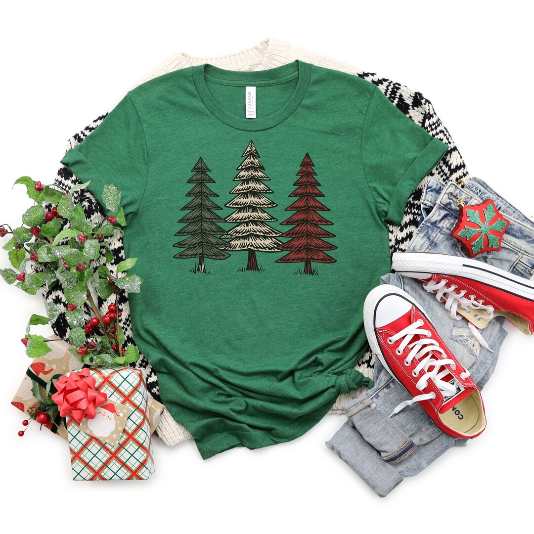 Three Pines Shirts, Pine Trees T-shirt, Three Trees Sweatshirt ...